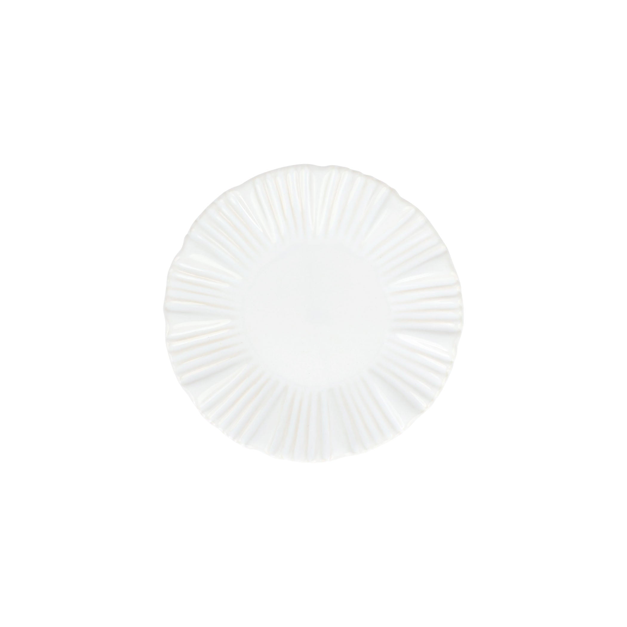 Bari White Cocktail Plate | VIETRI