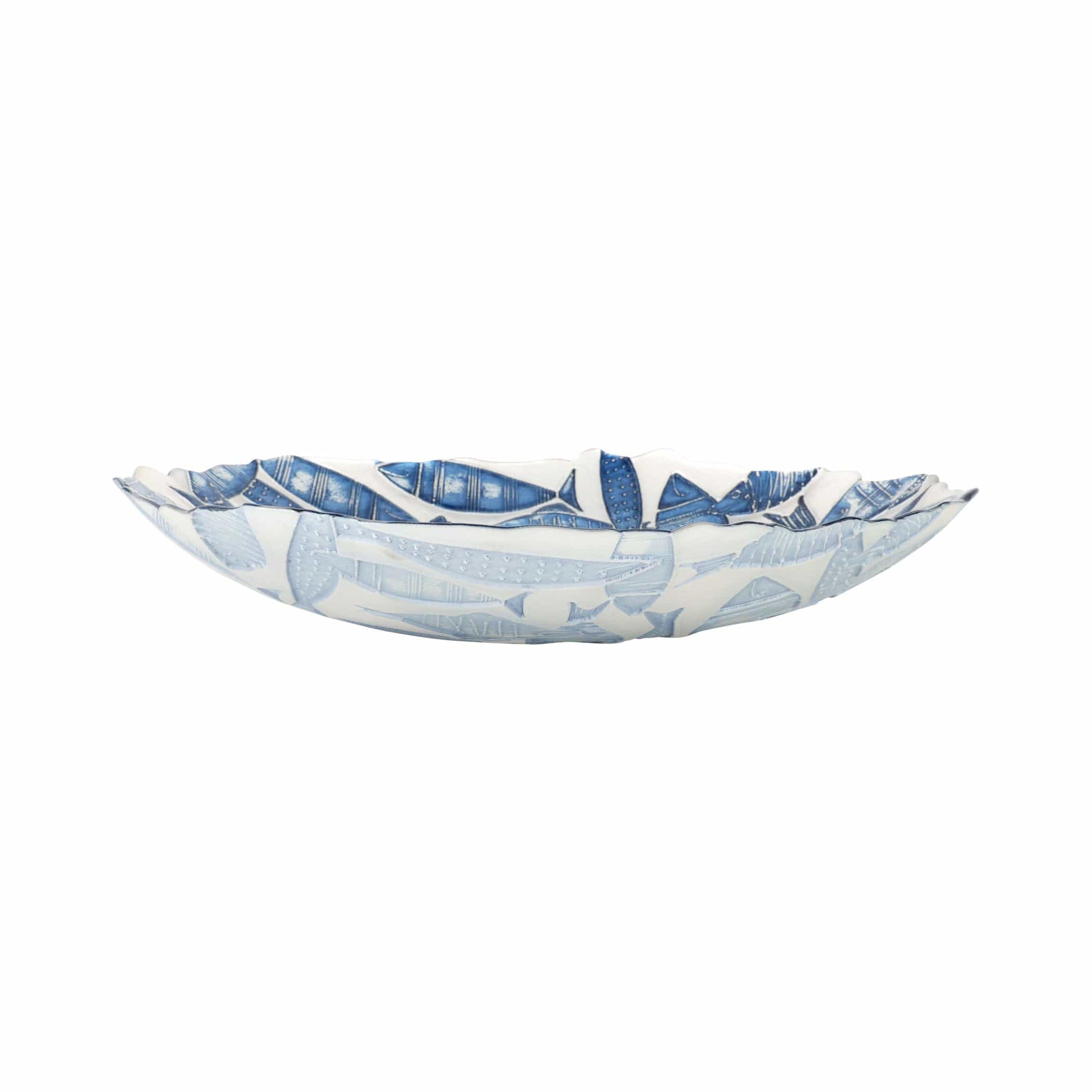 Isola Glass Shallow Bowl | VIETRI