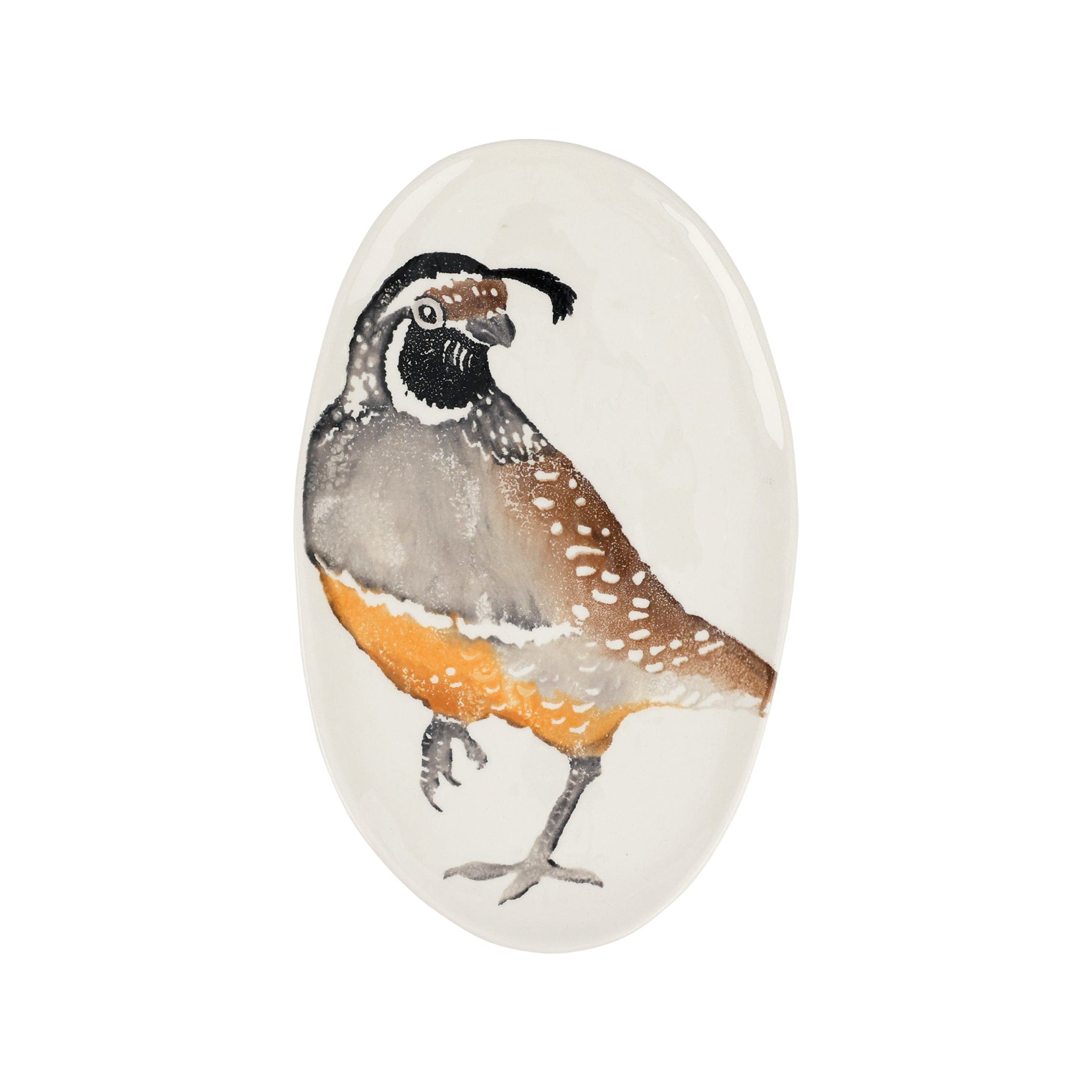 Cacciatore Quail Small Oval Platter – VIETRI