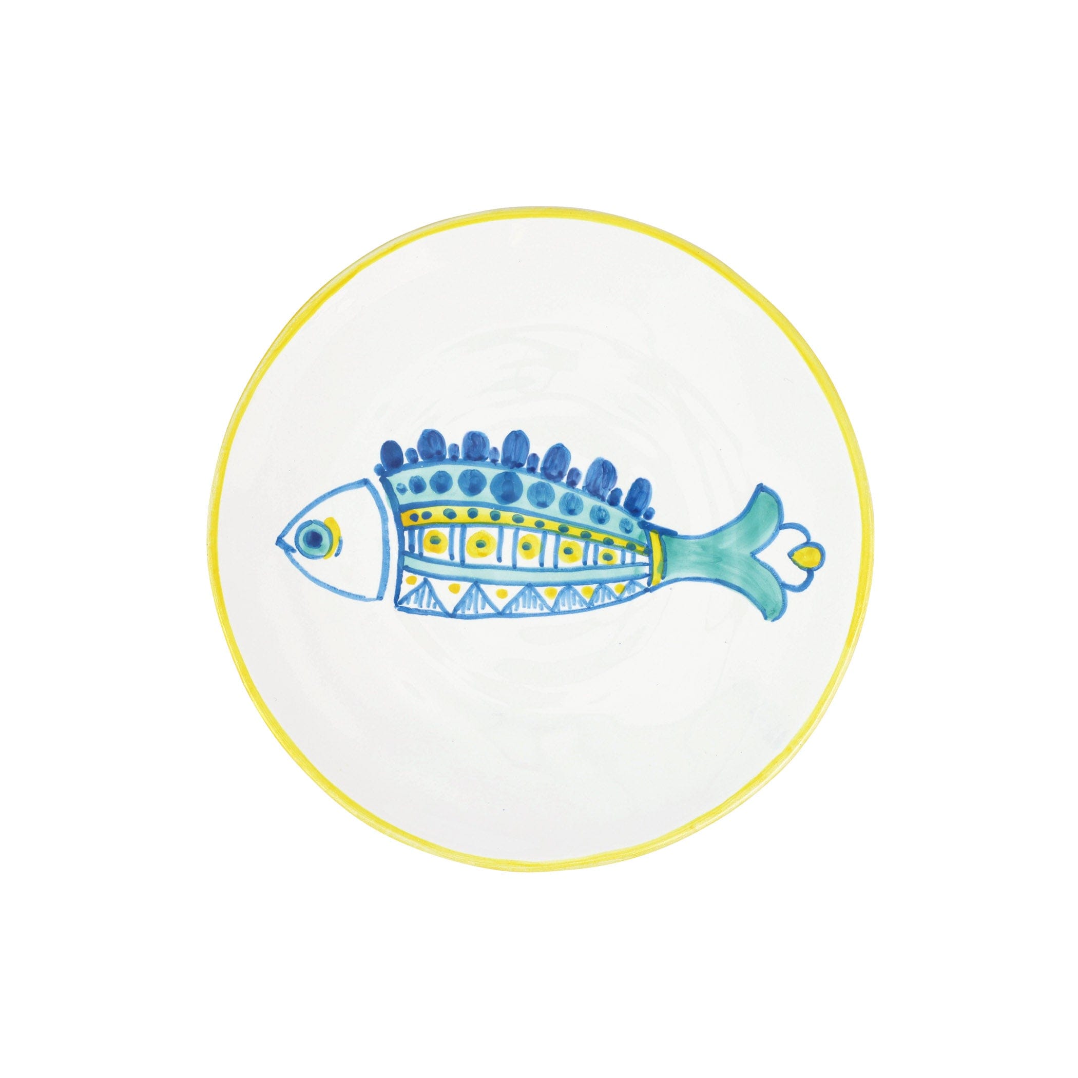 Elba's Fish Dotted Fin Salad Plate – VIETRI