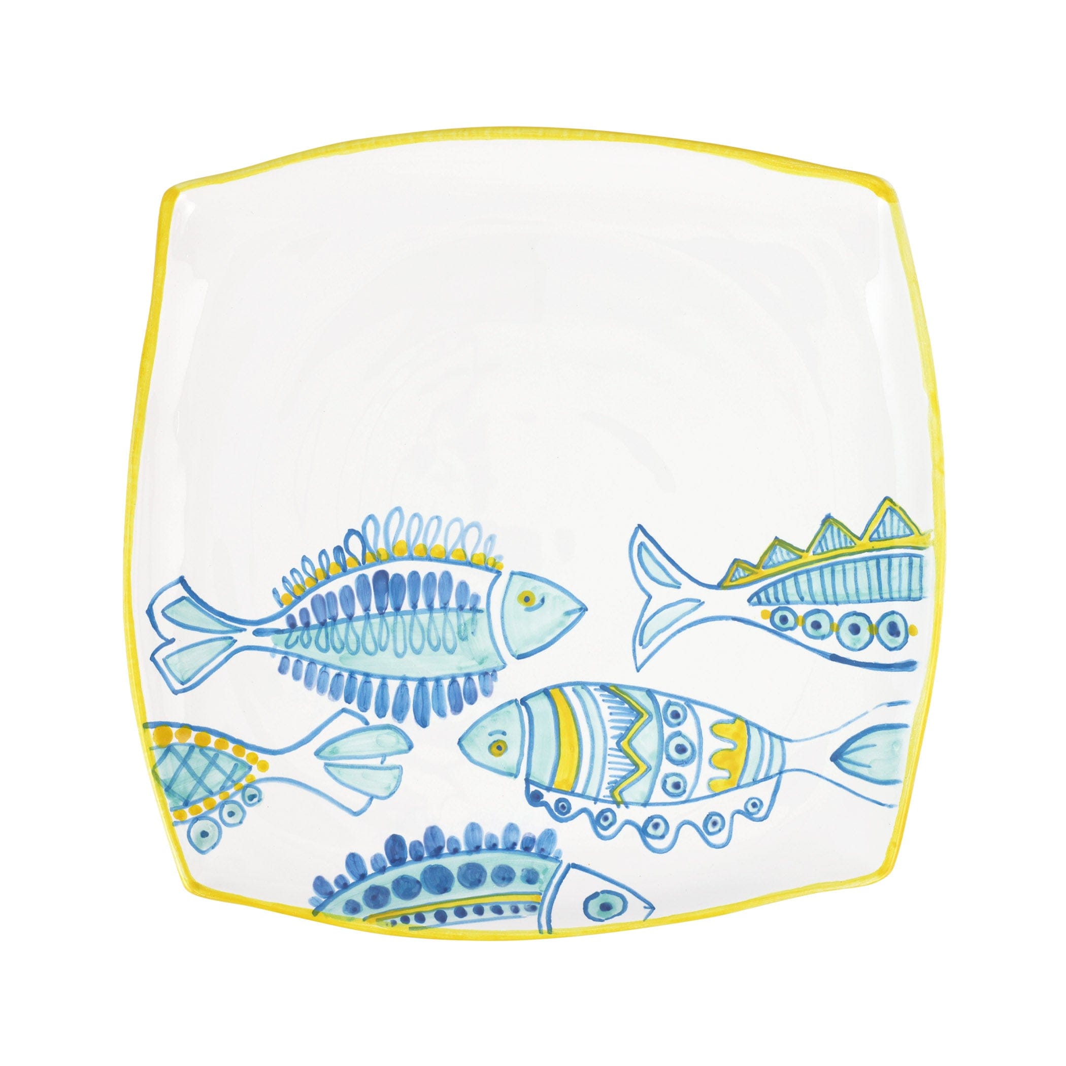 Elba's Fish Square Platter – VIETRI