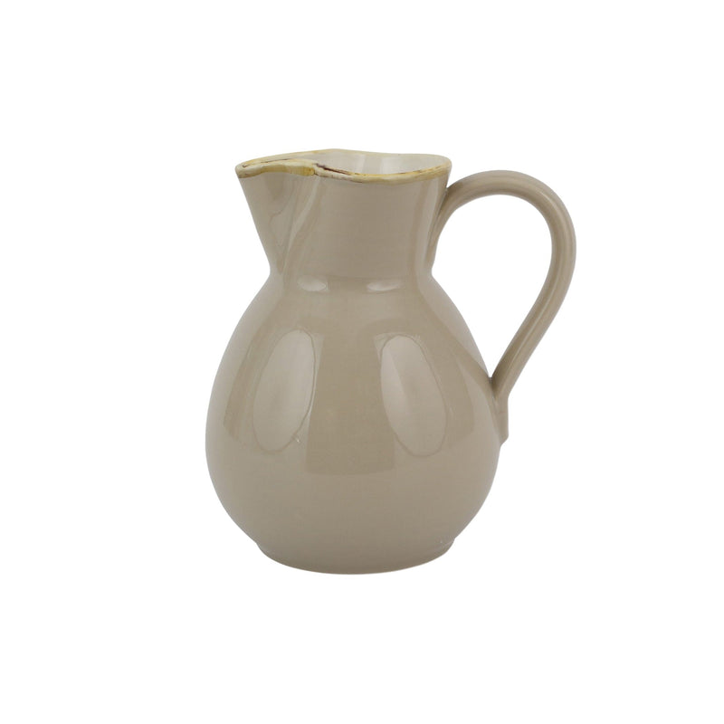Italian Cappuccino Tall Round Body Pitcher – VIETRI