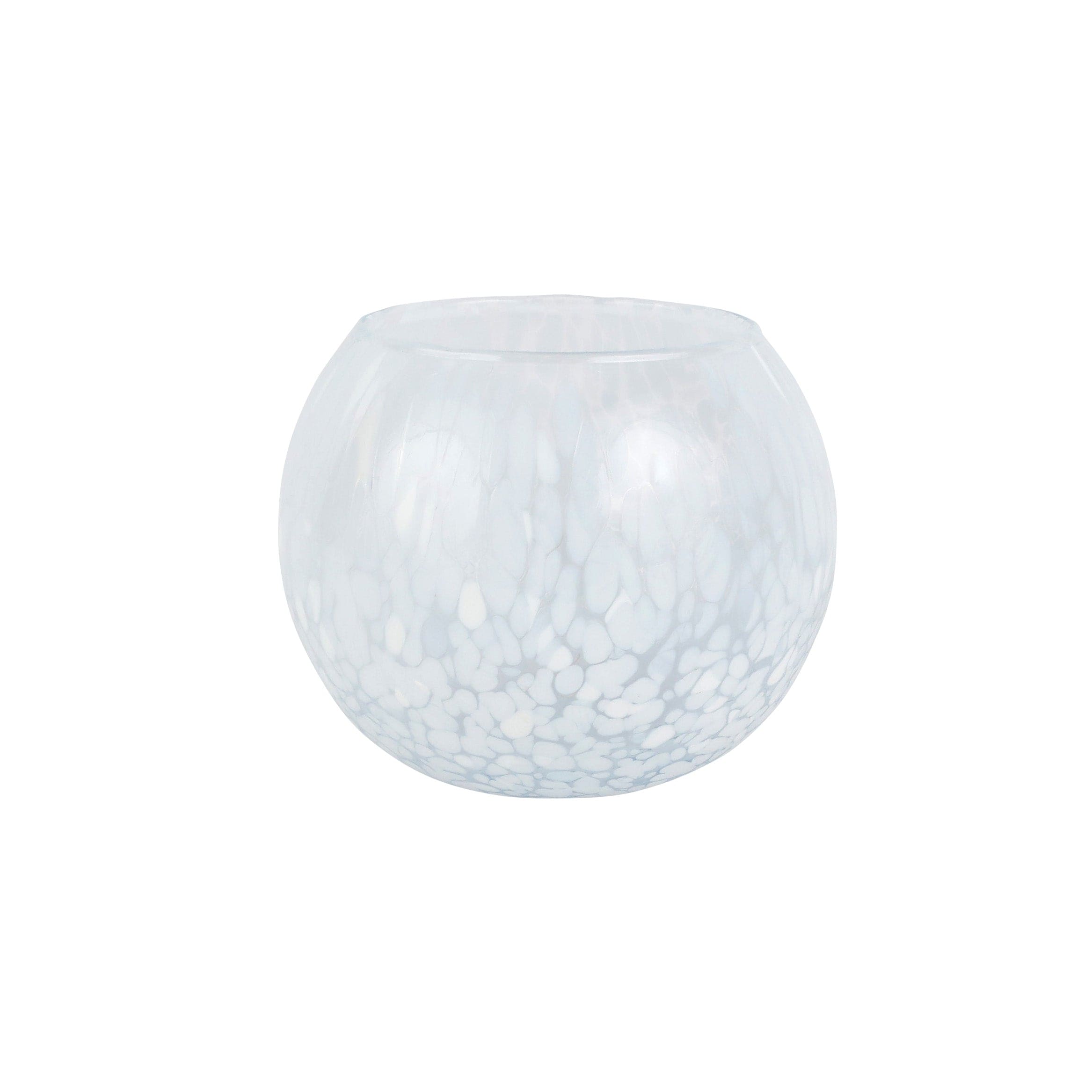 Nuvola White Small Round Vase – VIETRI