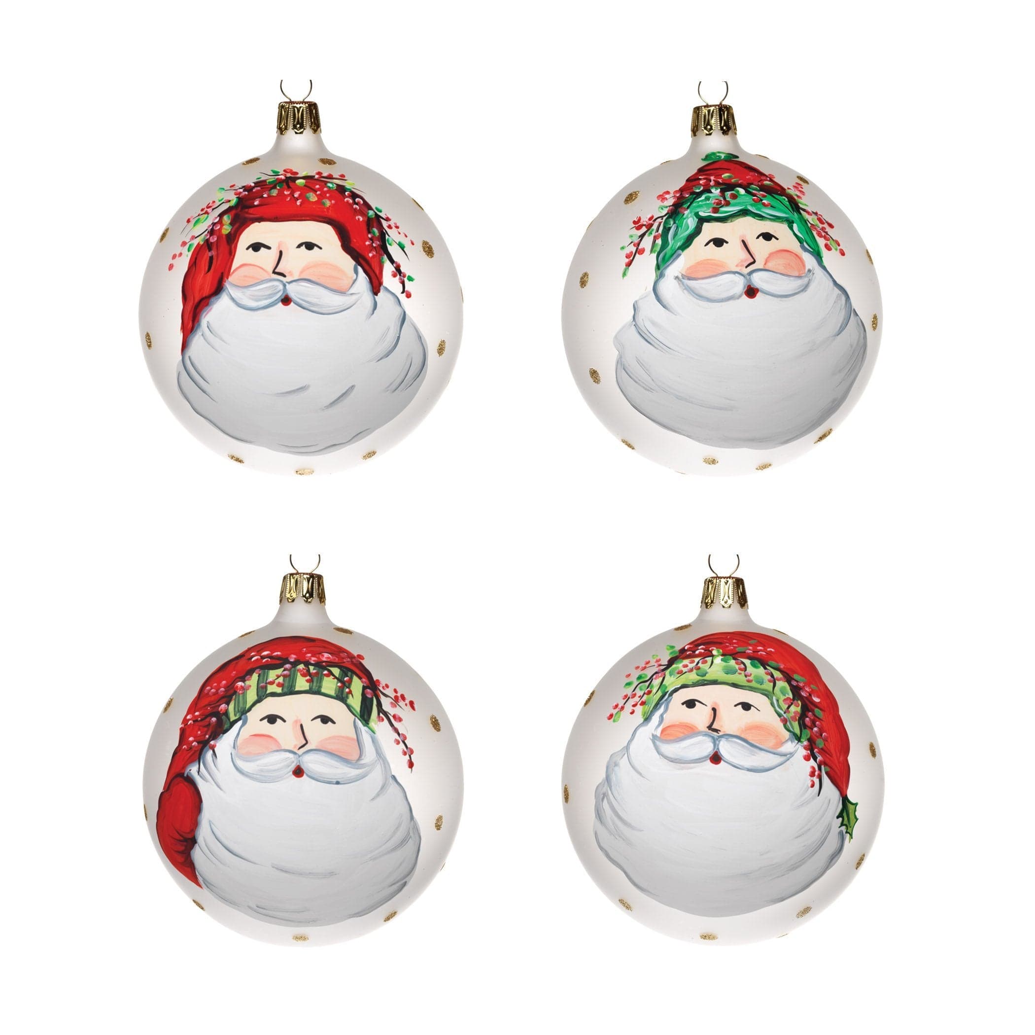 Old St. Nick Assorted Ornament - Set of 4 – VIETRI