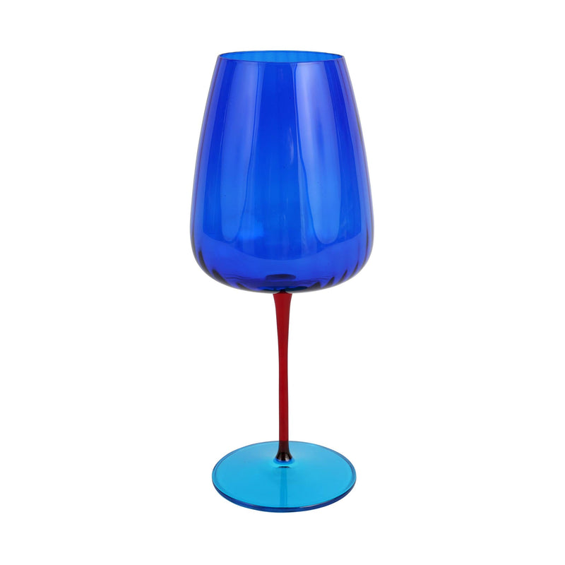 Pompidou Blue Water Glass – VIETRI