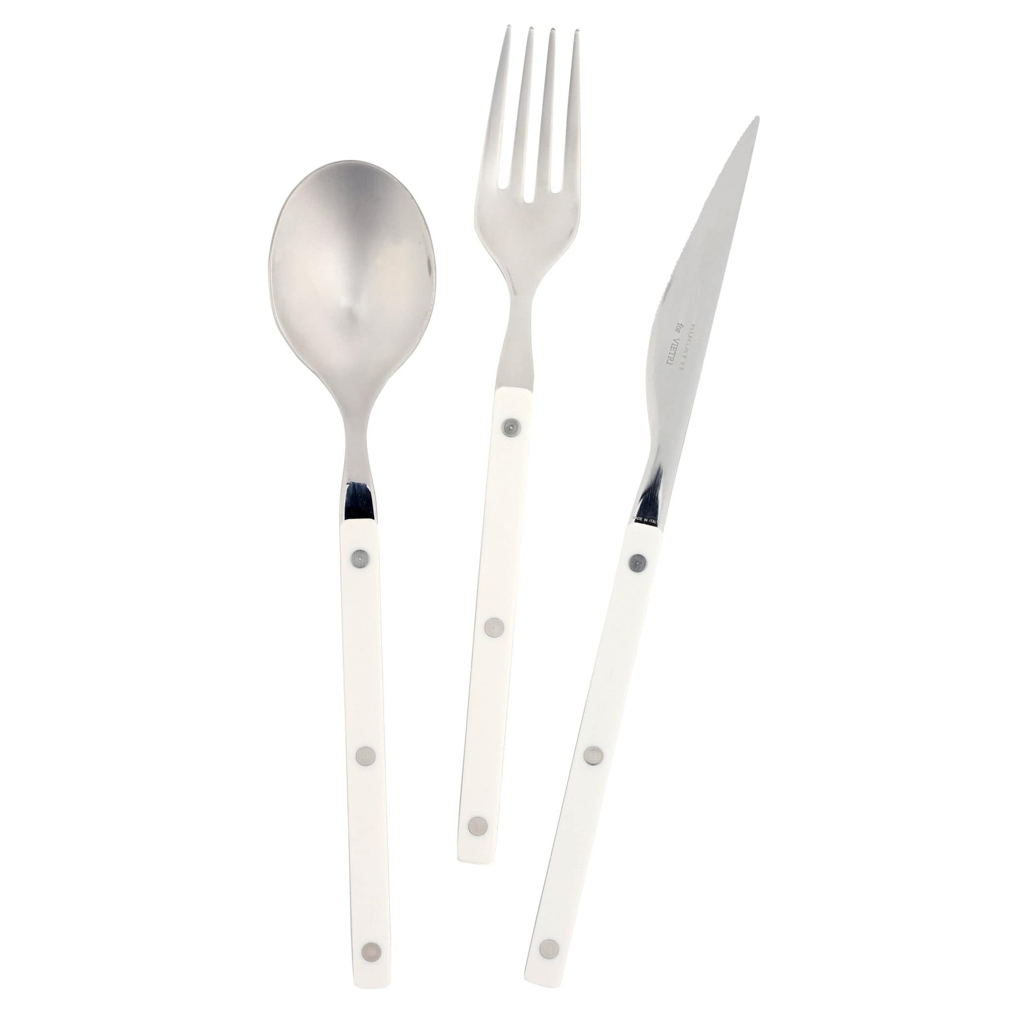 Pastello White Three-Piece Place Setting – VIETRI