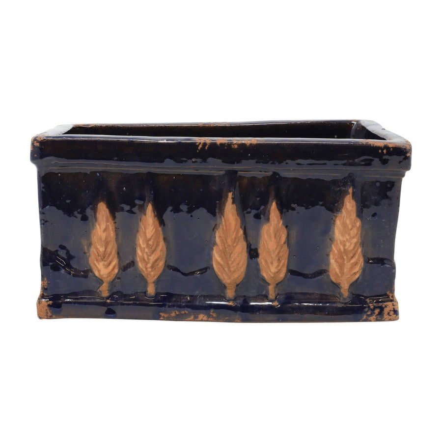 Rustic Garden Small Rectangular Planter – VIETRI