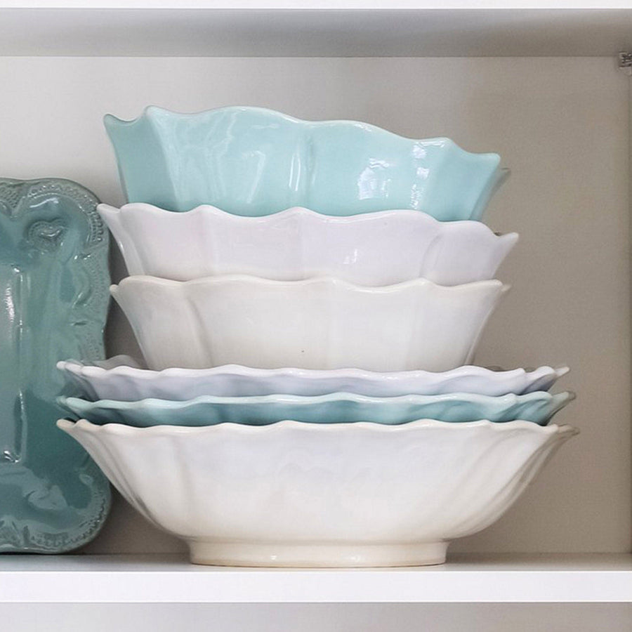 Incanto Stone Ruffle Large Bowl – VIETRI